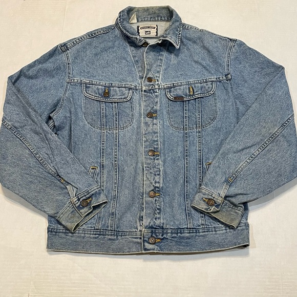 Lee | Jackets & Coats | Vintage Lee Denim Jean Trucker Cowboy Ranch ...